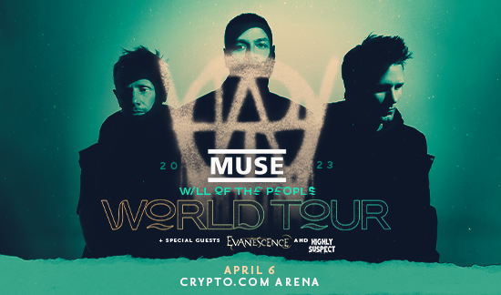 MUSE ANNOUNCE WILL OF THE PEOPLE 2023 NORTH AMERICA TOUR | Crypto.com Arena